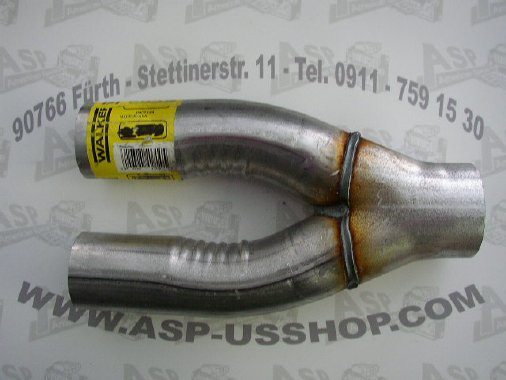 Auspuffrohr Y - Exhaustpipe Y 3" auf 2 x 2,5" - ASP - American Special ...